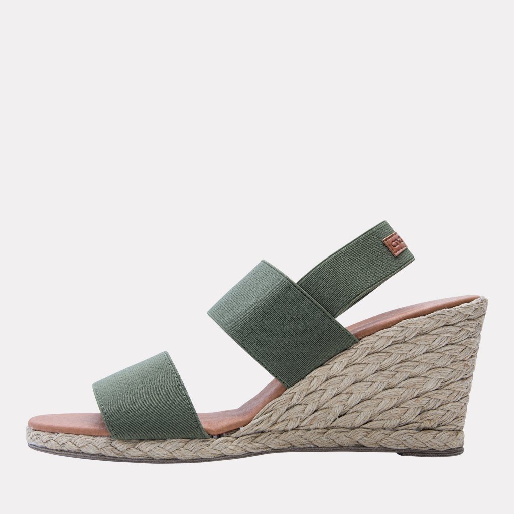 Allison Neutral Espadrille Wedge | Andre Assous